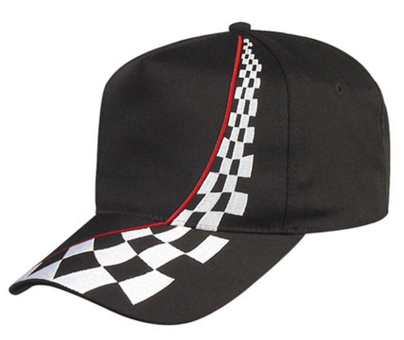 Nissun 5 Panel Embroidered Racing Cap - ERC-5 – The Park Wholesale