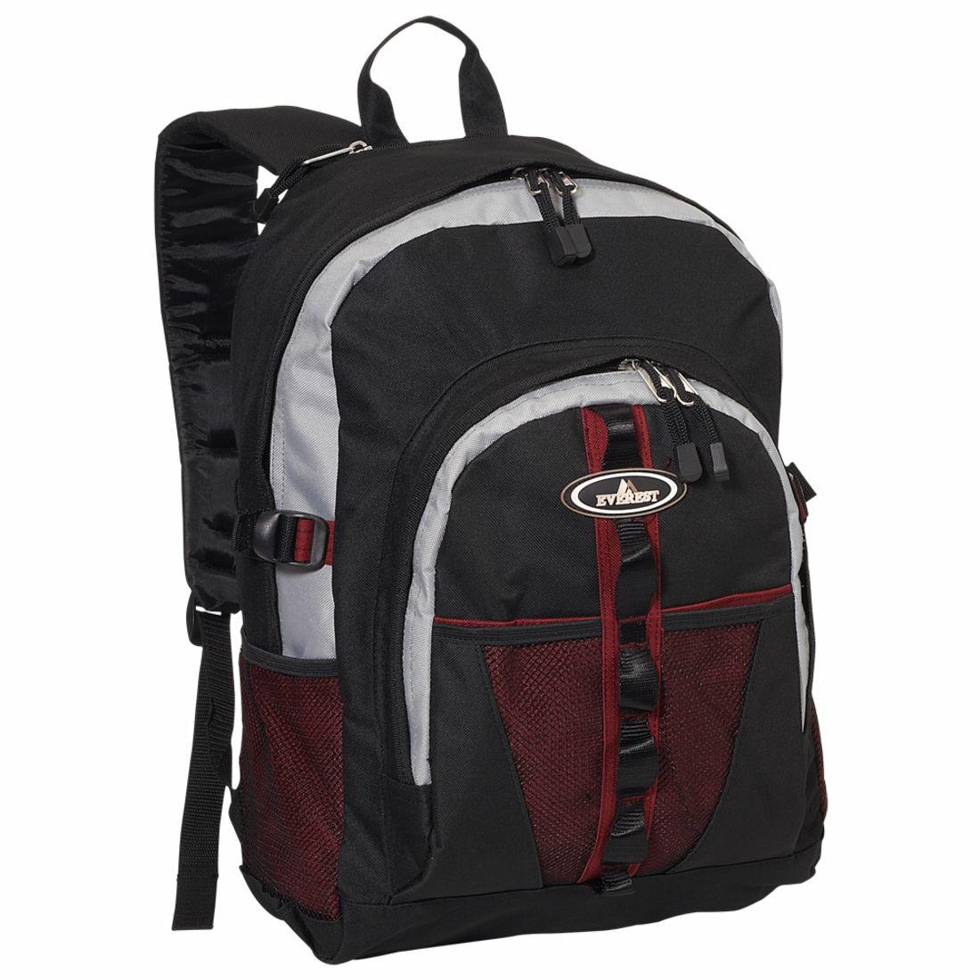 Everest Backpack w/ Dual Mesh Pocket 3045W – The Park Wholesale