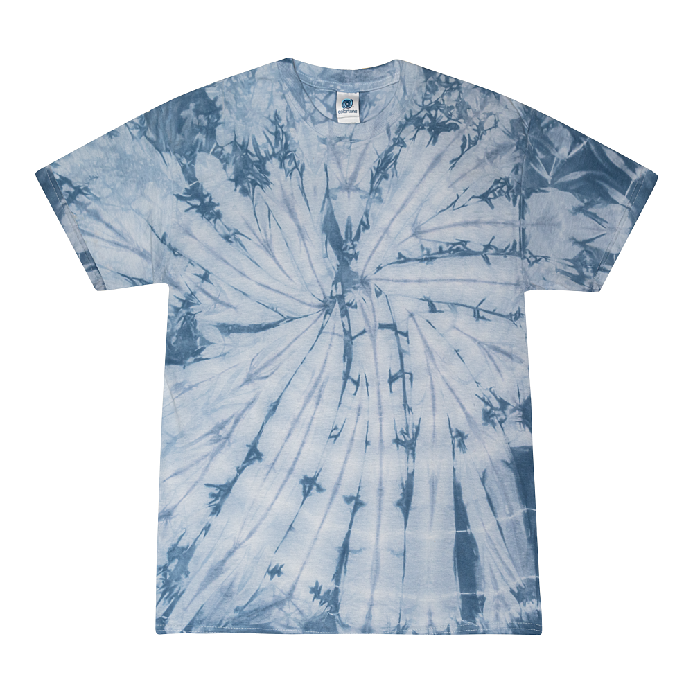 Colortone 1000 Multi-Color Tie-Dyed T-Shirt - Spider Denim – The Park ...