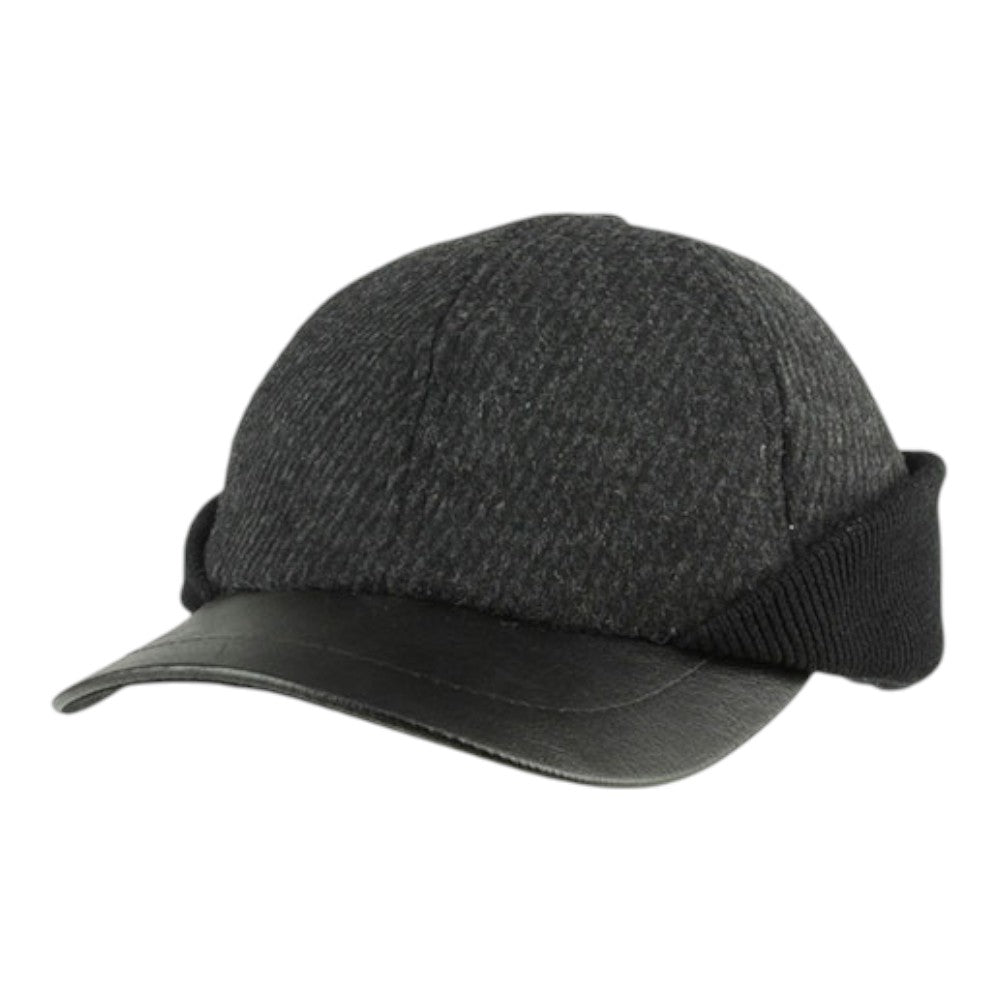 Mega Cap 3508 Men’s Wool Cap with Warmer Flap – The Park Wholesale