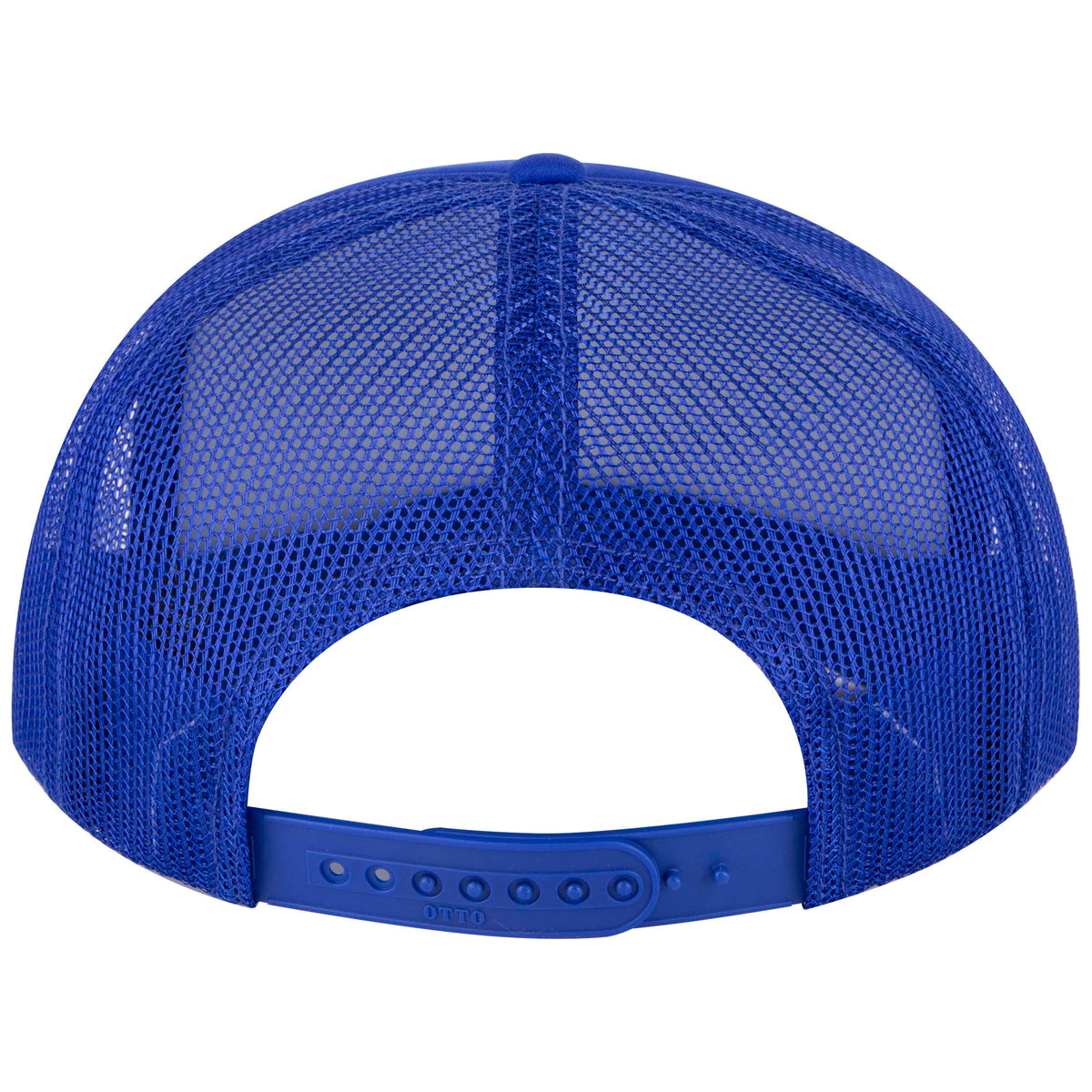 OTTO Cap 3932-1 5 Panel High Crown Polyester Foam Front Mesh Back Truc ...