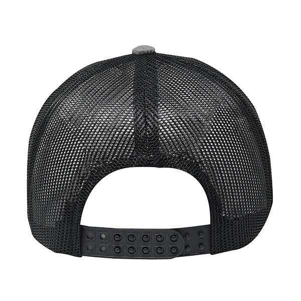 Cobra C112 6 Panel Structured Poly/Cotton Front Mesh Back Hat – The ...