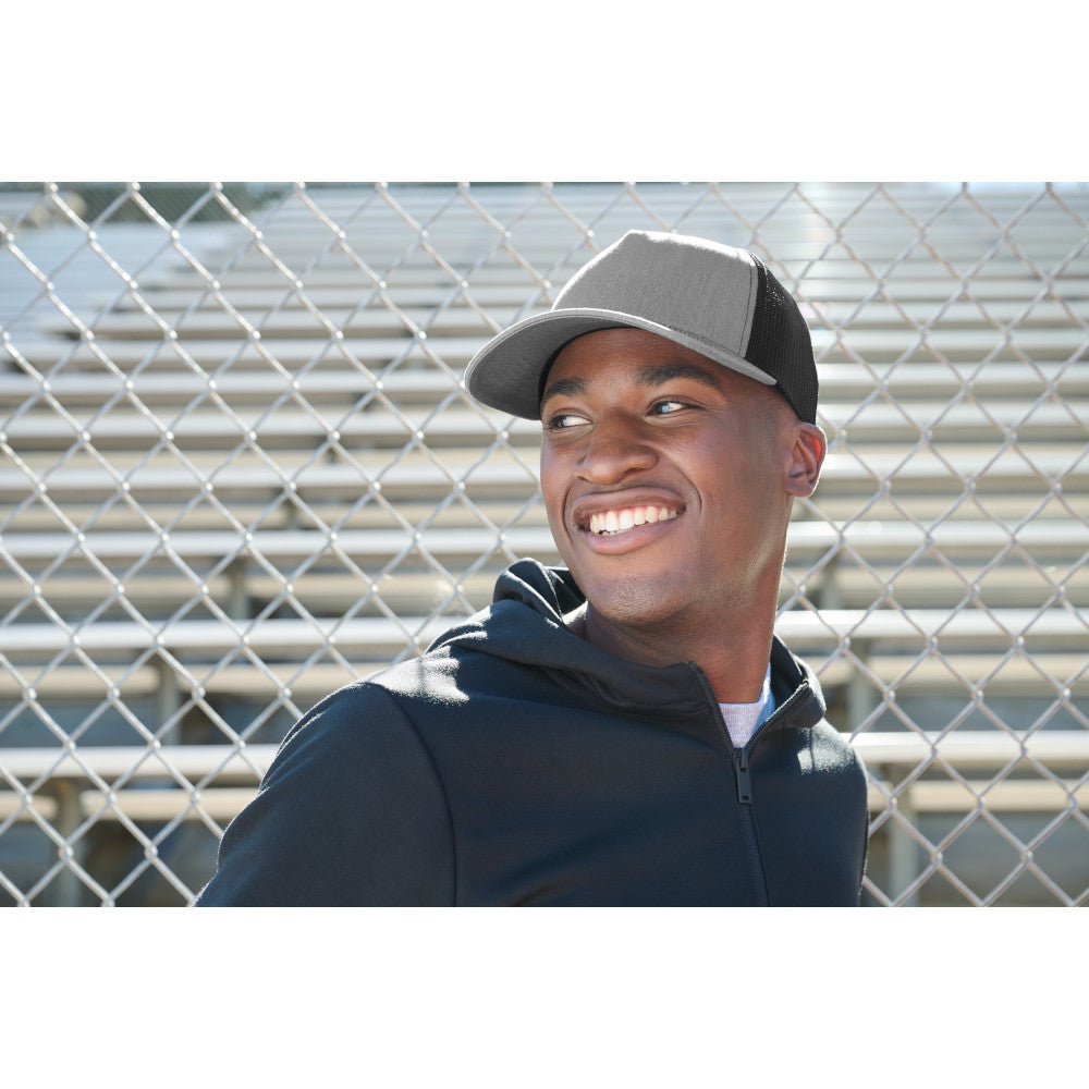 Port Authority C115LP Low-Profile Snapback 5-Panel Trucker Cap – The ...