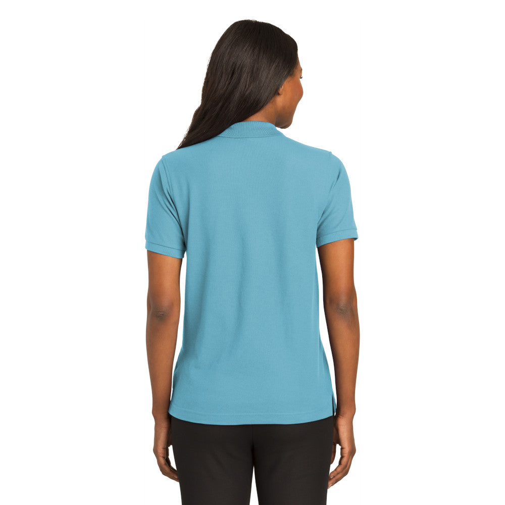 Port Authority L500 Ladies Silk Touch Polo - Maui Blue – The Park Wholesale