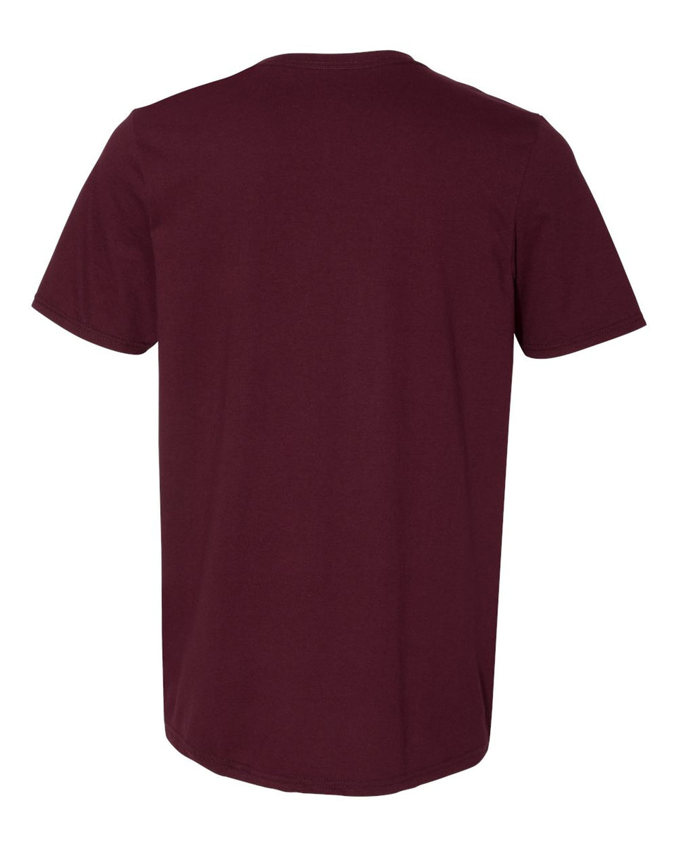 Russell Athletic 64STTM Dri Power CVC Performance T-Shirt - Maroon ...