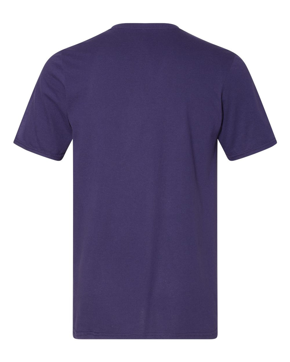 Russell Athletic 64STTM Dri Power CVC Performance T-Shirt - Purple ...