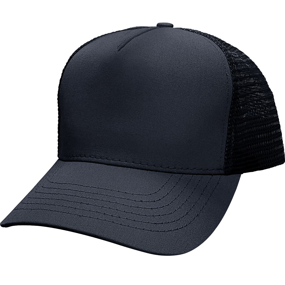 Cali Headwear US40 5 Panel Structured Trucker Hat Made in USA – The ...