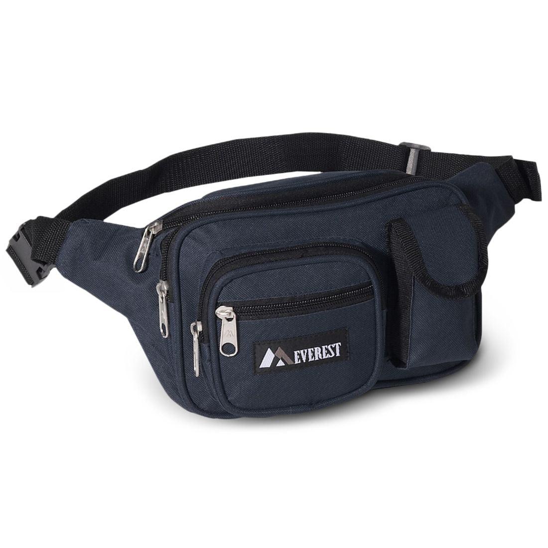 Everest Multiple Pocket Fanny Waist Pack 044MDH – The Park Wholesale