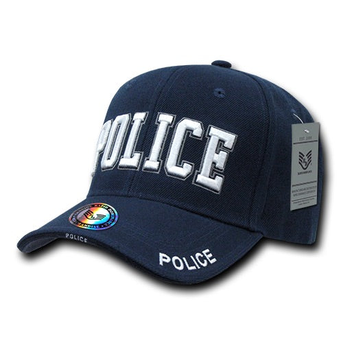 Police Hat Law Enforcement Baseball Cap Officer Cop - Navy - Rapid Dom ...
