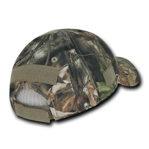 Relaxed Hybricam Camo Tactical Operator Hat, Patch Cap, Tree Bark Camo ...