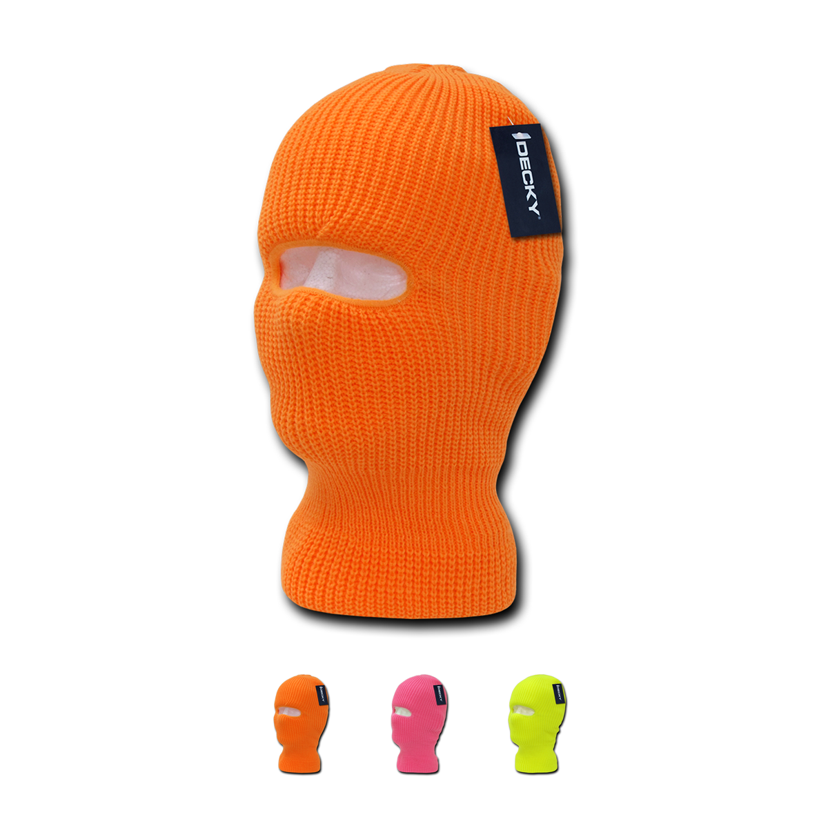 Decky 9051 Kids Ski Mask Youth Neon Color Face Mask (1-Hole) – The Park ...