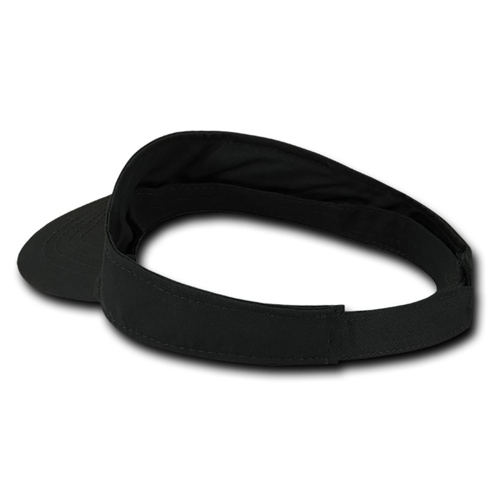 Decky 3001 - Cotton Visor, Blank Sports Visor - CASE Pricing – The Park ...